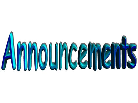 Important Announcement For The New Year Illogical Contraptione