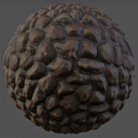 Wet Cobblestone 1 Pbr Material Free Texture Download