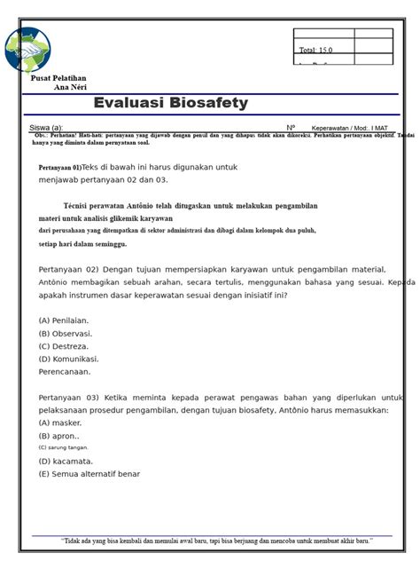 Uji Biosurveilance Sebenarnya Pdf