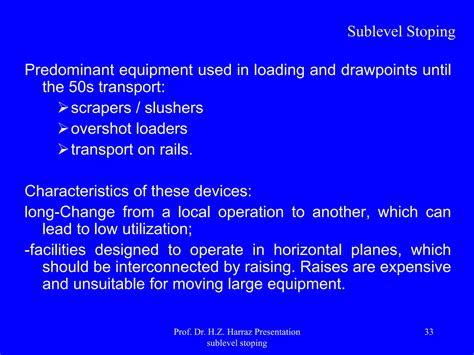 Sublevel Stopingunderground Mining Methods Pdf