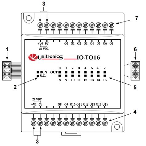 Unitronics Io To16 I O Expansion Module User Manual