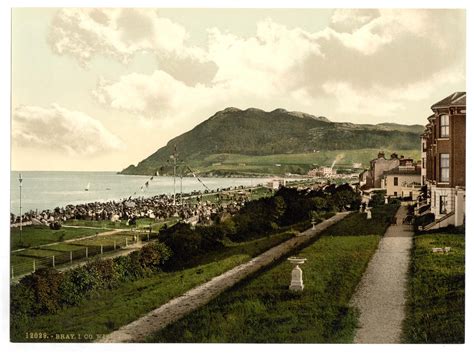 Bray I County Wicklow Ireland] 1890 Vintage Photo Postcard Reprint
