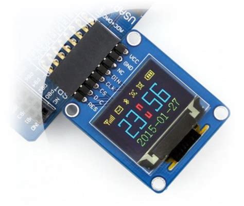Lcd Rgb Oled 0 95 Spi Ssd1331 Arduino Rpi Sklep Opinie Cena W Allegro