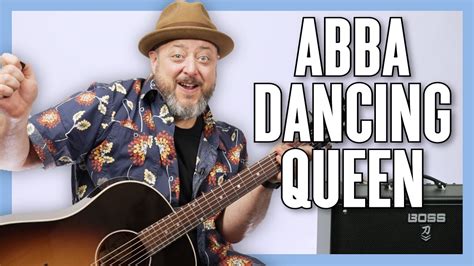 Abba Dancing Queen Guitar Lesson Tutorial Youtube