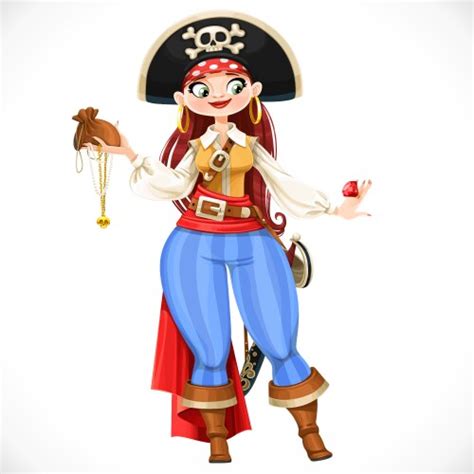 Cute Judge Girl Cartoon Character Holding Golden Vector Image