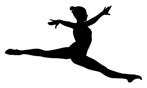 Pin By Joanna Harker On Gymnastics Logo Silhouette Cl