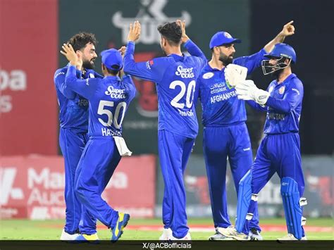 Rahmanullah Gurbaz Rashid Khan Lead Afghanistan To 177 Run Rout Of