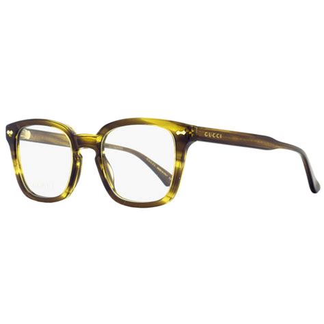 Gucci Accessories Gucci Rectangular Eyeglasses Gg84o 010 Brown