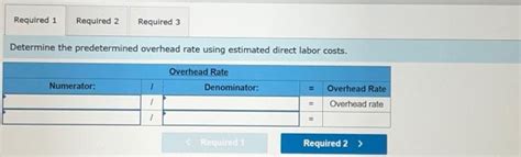 Solved Exercise Algo Computing Applied Overhead And Chegg