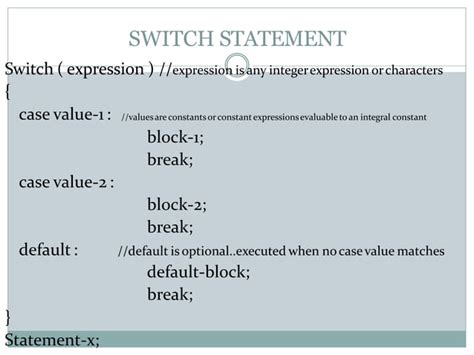 Decision Making And Branching In C Programming PPT