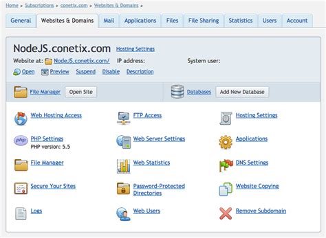 Installing Nodejs On Plesk 12 • Conetix