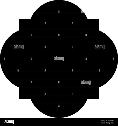 Quatrefoil Symbol Silhouette Stock Vector Image And Art Alamy
