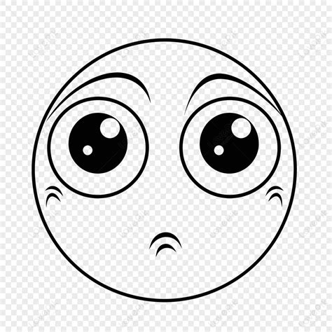 หน้าสีสำหรับการวาดโครงร่างของภาพตัดปะหน้าเศร้า เวกเตอร์ Png สำหรับการ