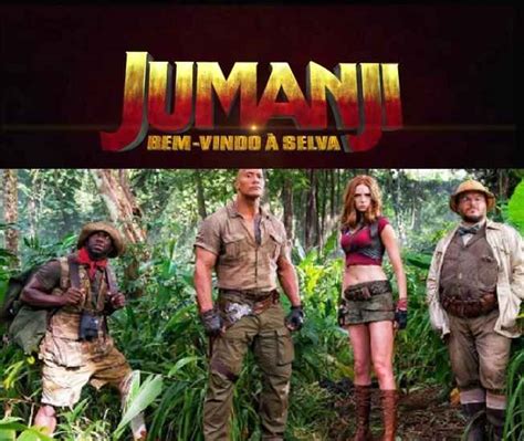 Jumanji Bem vindo à Selva Estreia e Trailer