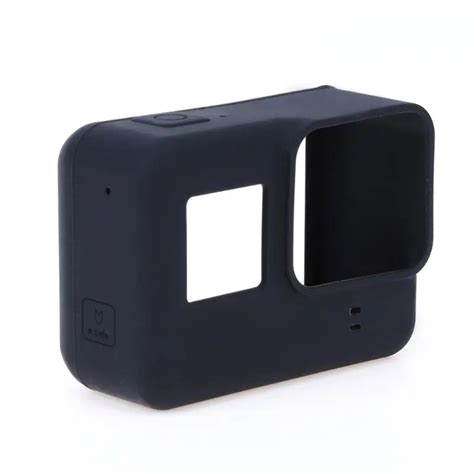 Colors Soft Silicone Action Camera Skin Cover Full Body Protector Case Shell With Camera Lens