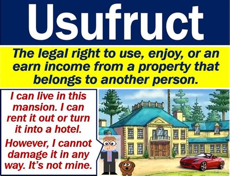 What Is A Usufruct Definition And Examples Market Business News