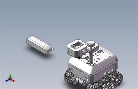 K4066 环境监测机器人 SOLIDWORKS 2021 模型图纸下载 懒石网
