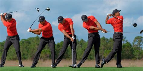 Swing Sequence Tiger Woods How To Play Golf Golf Digest
