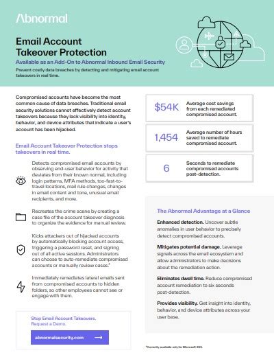 Abnormal Security It Resources Carahsoft