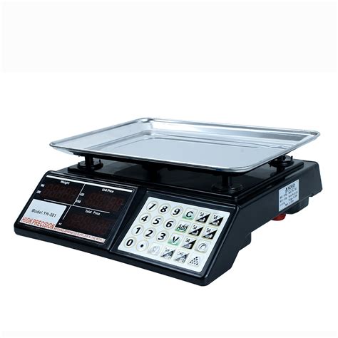 LED Display Kg G High Precision Electronic Price Computing Scale