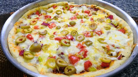 Pizza بيتزا المطاعم بكل أسرارها سهلة واحلى كتير وطريقة عجينة البيتزا