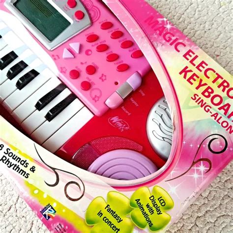 Winx Doll Magic Electronic Keyboard Very Rare Rainbox Brand New Old Stock Eur 399 95