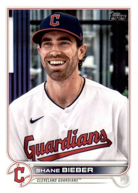 2022 Topps 21 Shane Bieber Trading Card Database