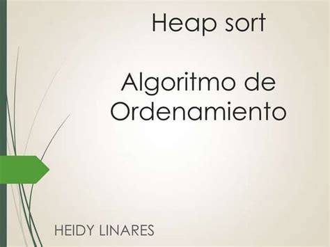 Data Structure Heap Sort