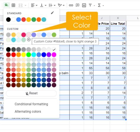 5 Ways To Color Alternate Rows In Google Sheets Ok Sheets