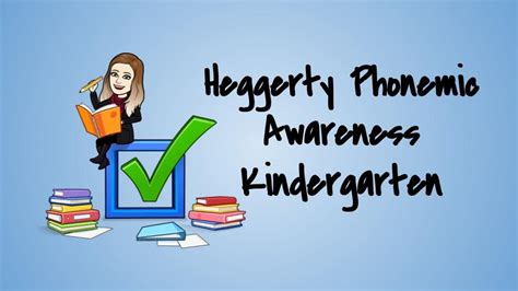Heggerty Phonemic Awareness Kindergarten