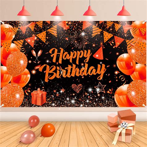 Happy Birthday Theme Background Adult Gold Glitter And Sliver Diamonds Backdrop