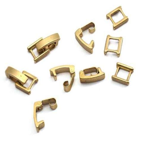 Brass Snap Lock Clasp Cuff Links Type Tie Clips At Best Price In