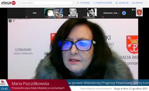 Jak budżet w 2022 roku Radni głosują LOMIANKI INFO LOMIANKOWSKI