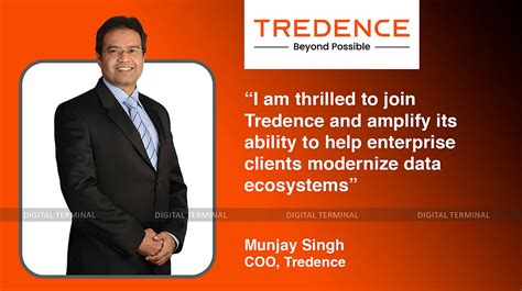 Tredence On Boards Munjay Singh As Chief Operating Officer