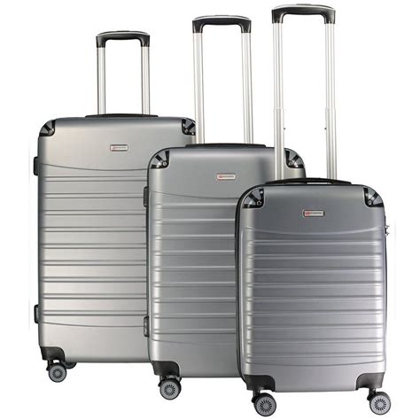 Geographical Norway Kofferset SHOCK Trolley Hartschalenkofferset 3-tlg ...
