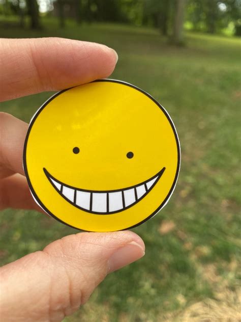 Koro Sensei Sticker Assassination Classroom Anime Teacher Etsy