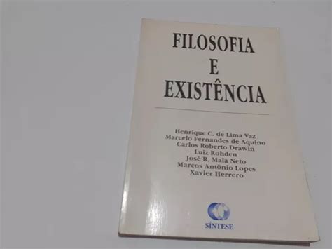 Filosofia E Existência Henrique De Lima Vaz Mercadolivre