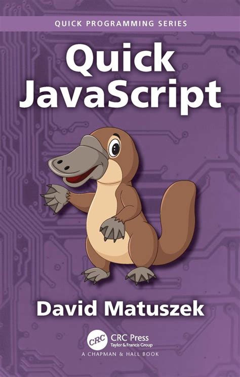 quick programming quick javascript david matuszek 9781032417561