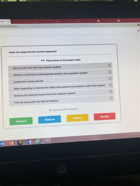 Solved Ction G E Ot Low Connect Htm Order The Steps Into Chegg Com