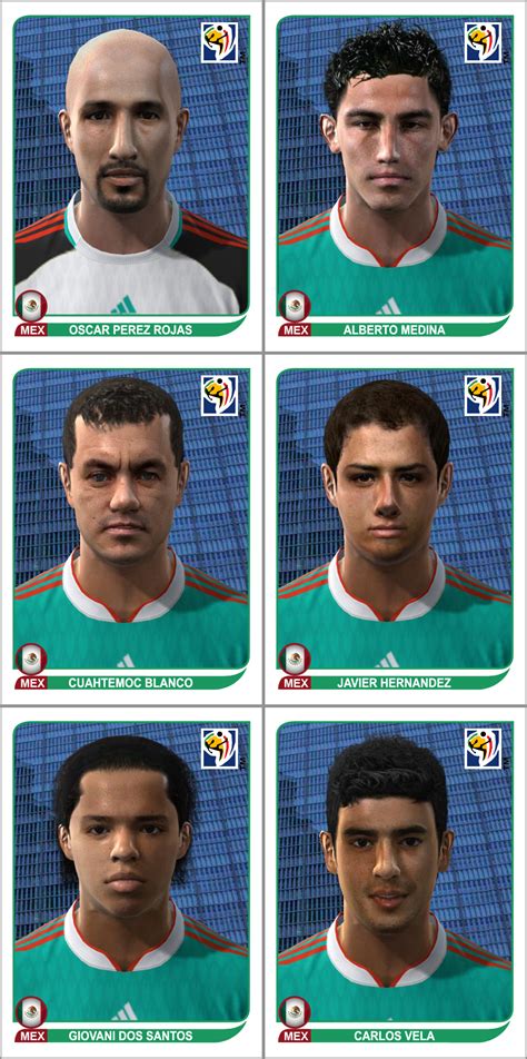 Скачать Pes 2010 Mexico Facepack Геймплей