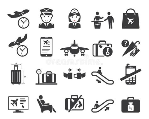 Airport Signs Stock Illustrations 4027 Airport Signs Stock
