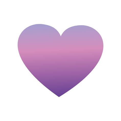 Silhouette Heart Symbol Love Design 636004 Vector Art At Vecteezy
