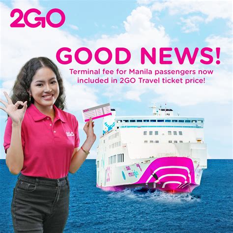 2go Tickets Now Include Port Terminal Fees Manila Standard