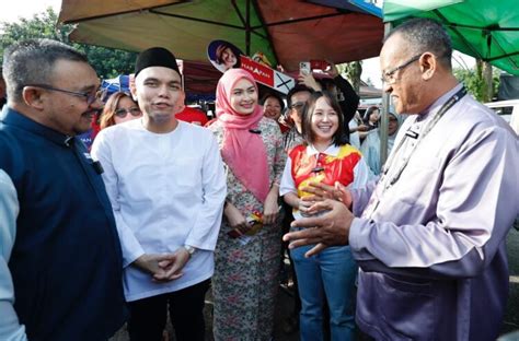 PRK Kuala Kubu Baharu Calon Kerajaan Perpaduan PN Bertembung Di Pasar