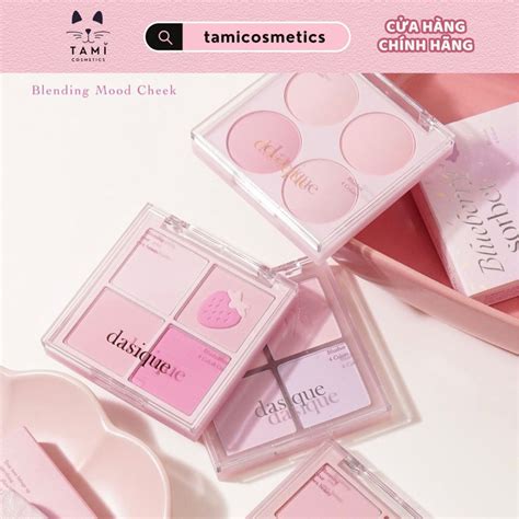 Bảng Má Hồng Dasique Blending Mood Cheek 4 ô Shopee Việt Nam