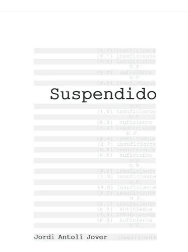Suspendido Jordi Antoli Jover Envío Gratis