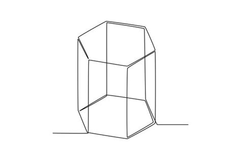 hexagonal prism 3d