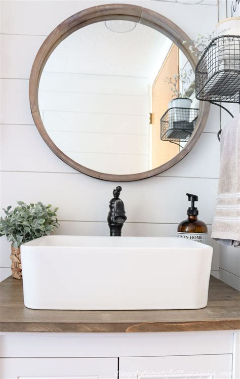 How To Install A Vanity Vessel Sink Combo Simply Beautiful By