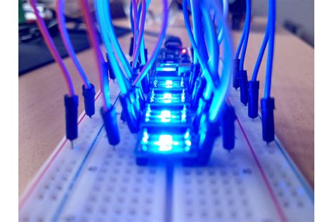 Apa102 2020 Rgb Led Breakout Board From Spacehuhn On Tindie