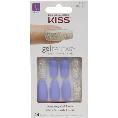 Kiss Gel Fantasy Ready To Wear Gel Nails Rush Hour Big W